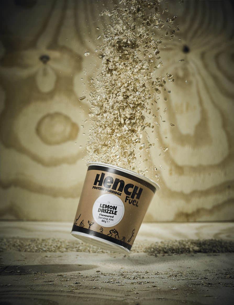 Sevenseven | Food Branding Design for Hench Fuel Protein Porridge
